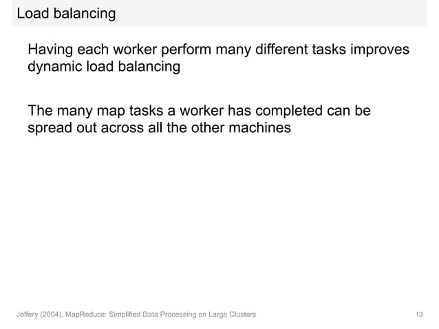 Mapreduce Simplified Data Processing On Large Clusters Ppt