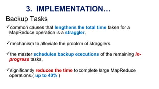 Map reduce - simplified data processing on large clusters | PPT
