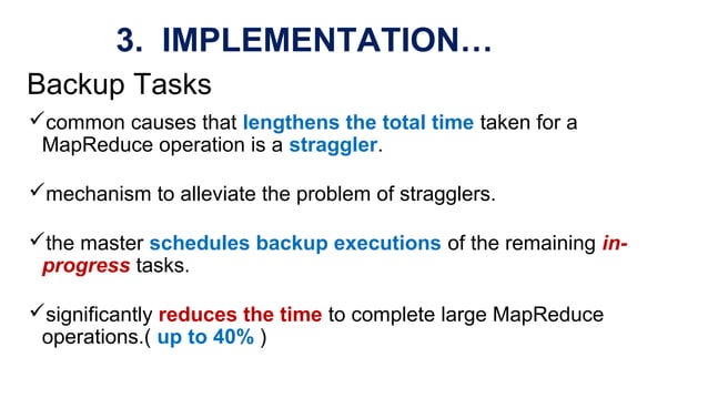 Map reduce - simplified data processing on large clusters | PPT