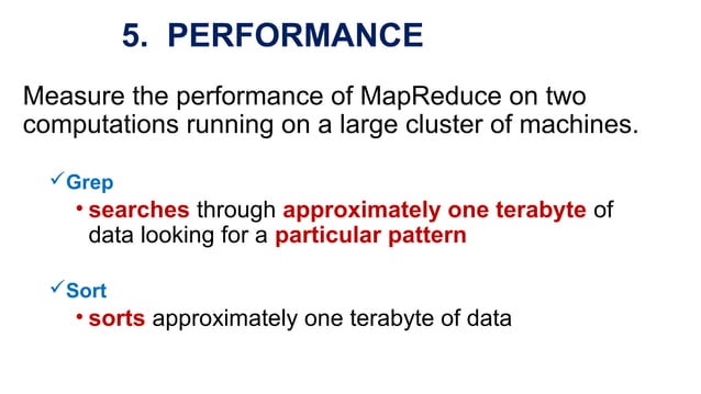 Map reduce - simplified data processing on large clusters | PPT