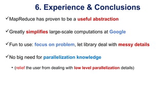 Map reduce - simplified data processing on large clusters | PPT