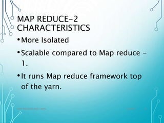 Map reduce team and yarn | PPT