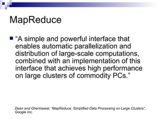 Map Reduce | PPT