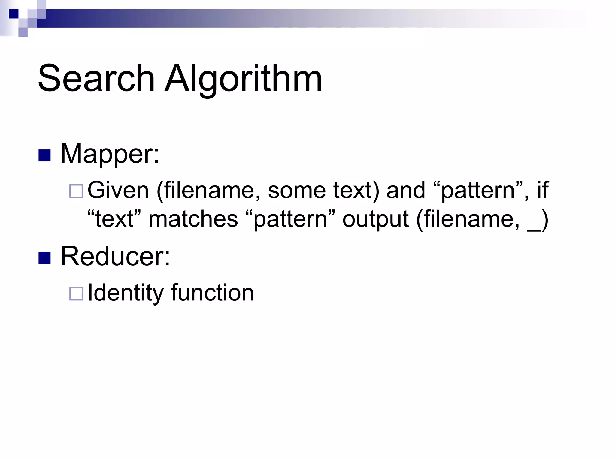 Mapreducealgorithmsppt
