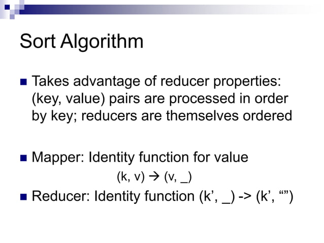 Mapreducealgorithmsppt
