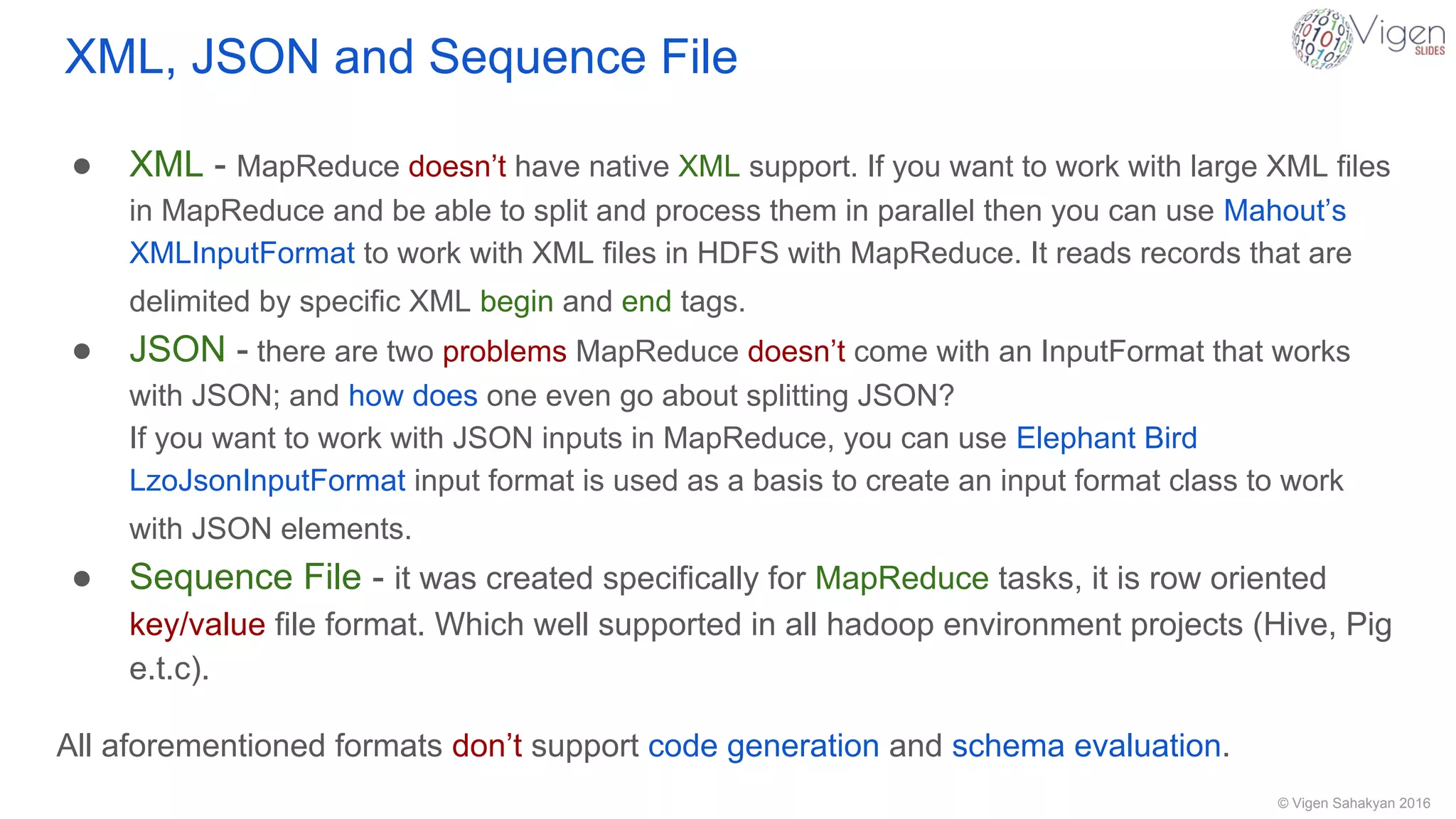 Map Reduce data types and formats | PDF