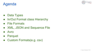 Map Reduce data types and formats | PDF