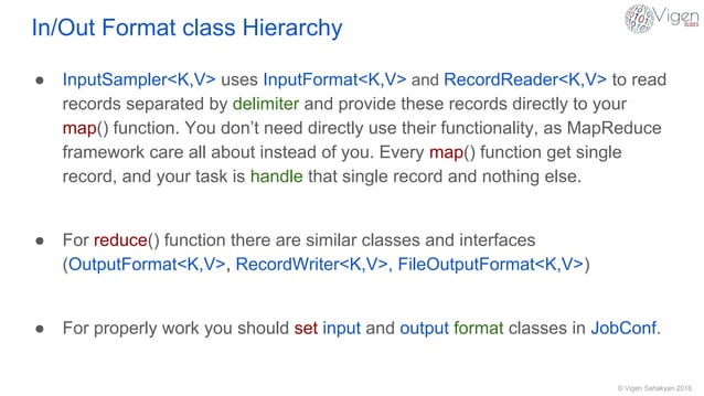 Map Reduce data types and formats | PDF