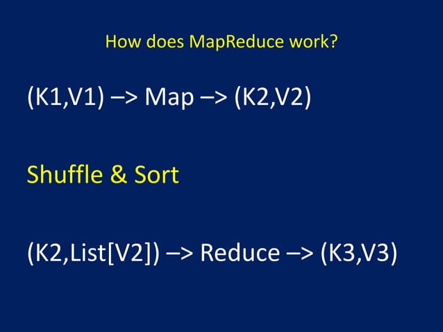 MapReduce DesignPatterns | PPT