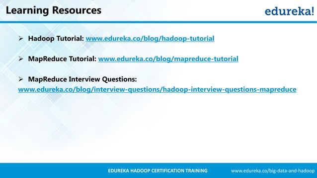 MapReduce Example | MapReduce Programming | Hadoop MapReduce Tutorial | Edureka | PDF