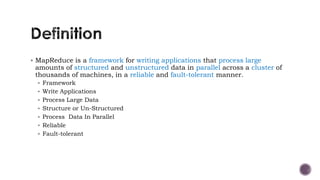 Apache Hadoop - A Deep Dive (Part 2 - MapReduce) | PPTX