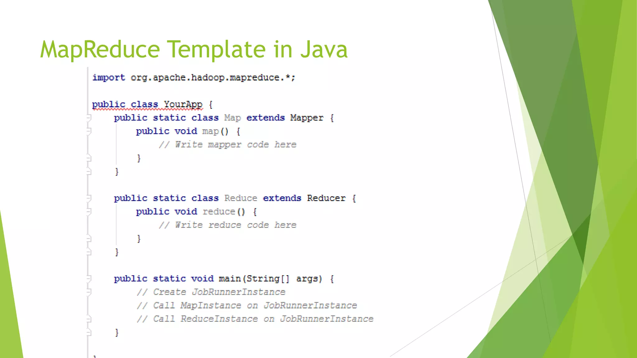 Introducing Mapreduce Programming Framework Ppt