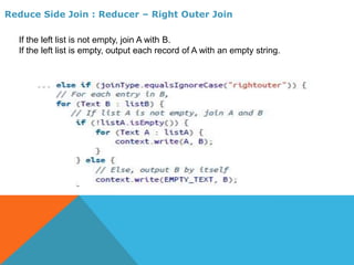 Hadoop MapReduce joins | PPT