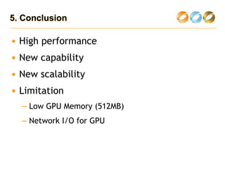 Multi-GPU MapReduce on GPU Clusters | PPT