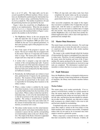 Map reduceoriginalpaper mandatoryreading | PDF