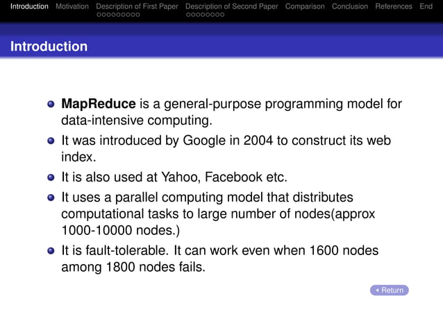 Application Of Mapreduce In Cloud Computing