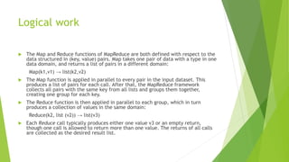 Map reduce presentation | PPTX