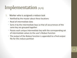 Map reduce presentation | PPTX