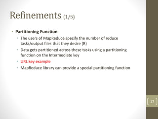 Map reduce presentation | PPTX