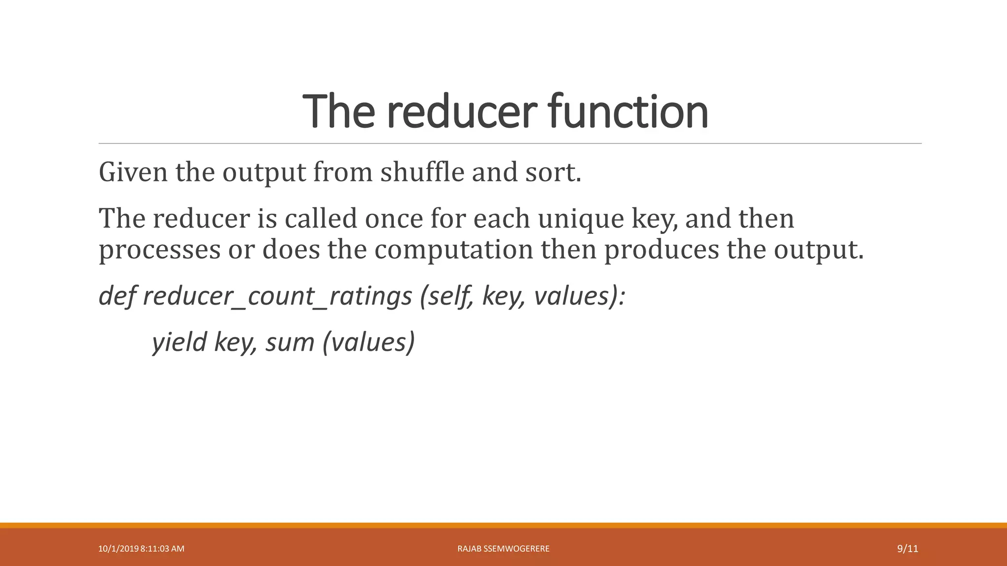 Map reduce presentation | PPT