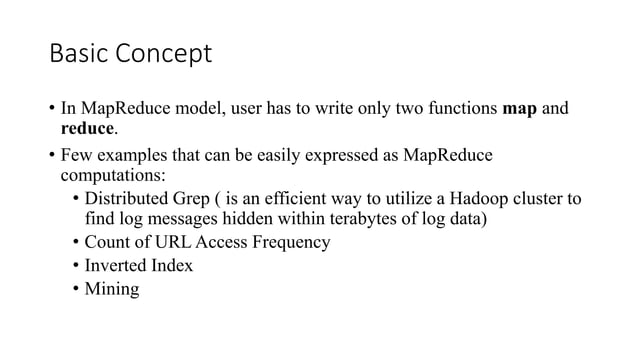 MapReduce Programming Model | PPTX