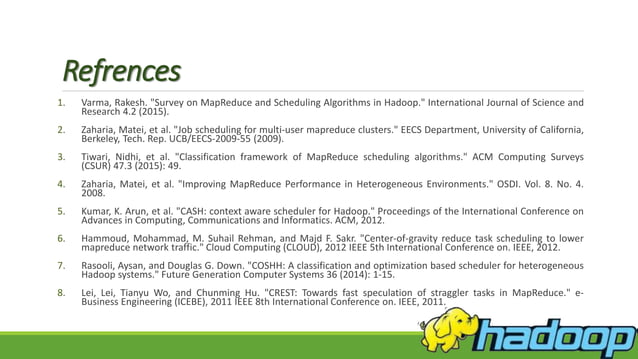 Mapreduce Scheduling Algorithms Ppsx Cloud Computing Internet