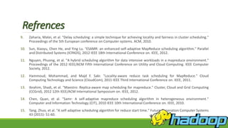 MapReduce Scheduling Algorithms | PPSX