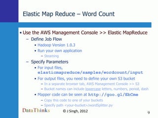 Facebook Analytics with Elastic Map/Reduce | PPTX | Cloud Computing | Internet