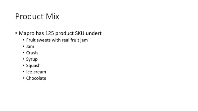 Mapro - Vertical Marketing System | PPT