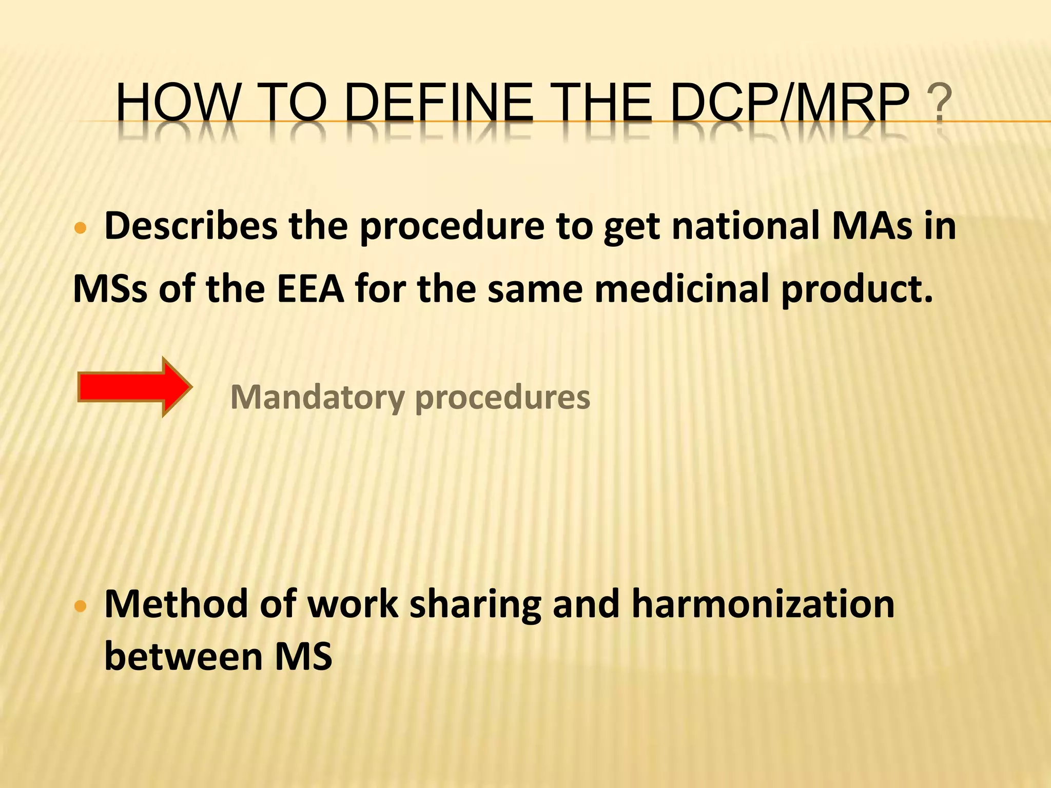Marketing Authorization Procedure in European Union | PPTX