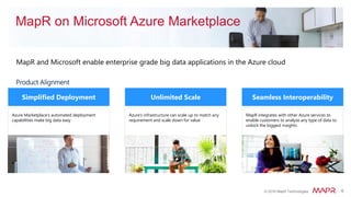 MapR on Azure: Getting Value from Big Data in the Cloud - | PPT