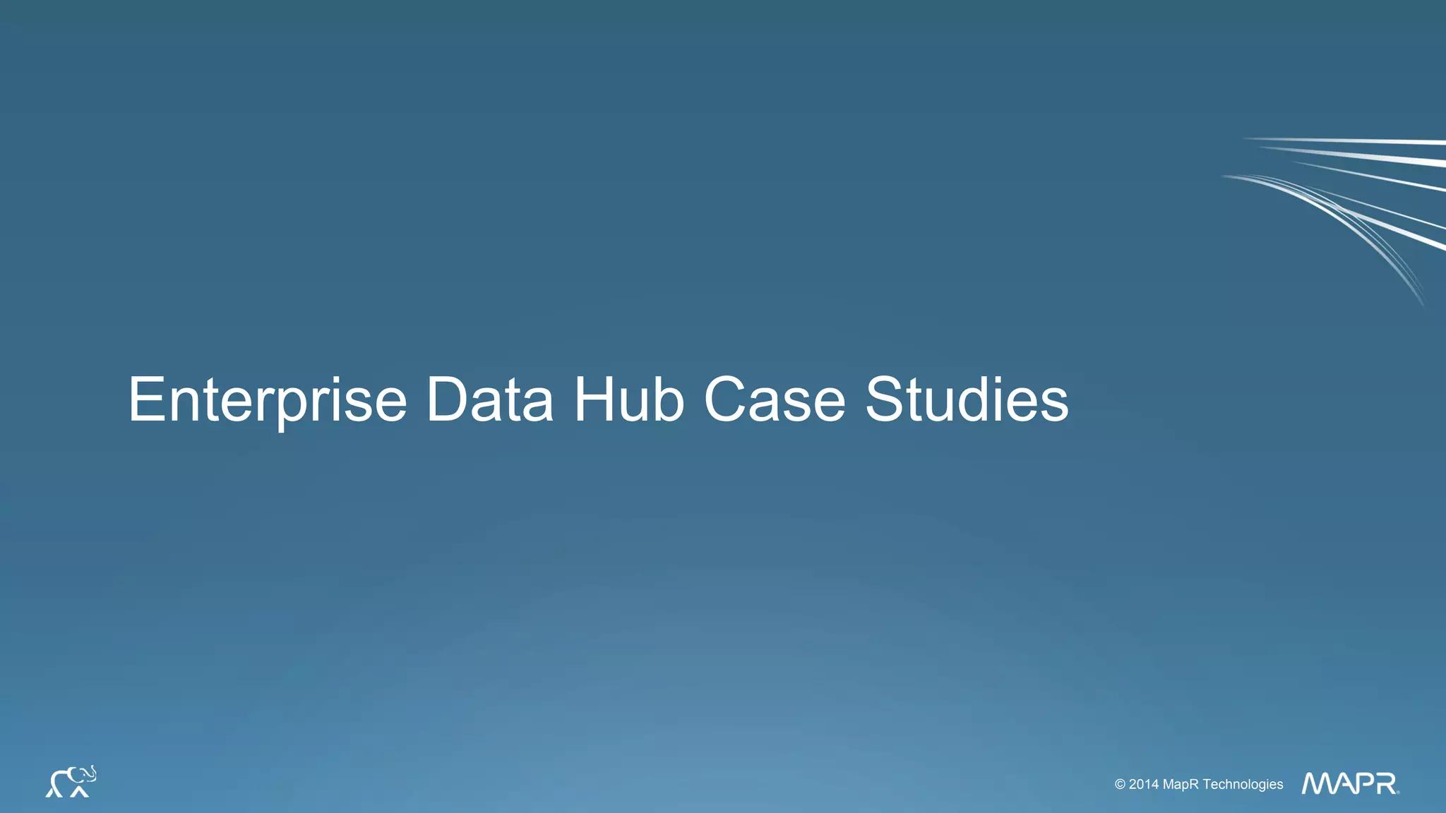 Big Data Hadoop Briefing Hosted by Cisco, WWT and MapR: MapR Overview Presentation | PDF | Cloud ...