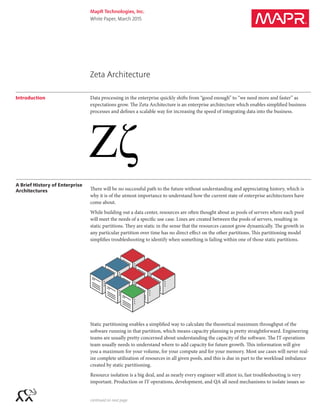 Map r whitepaper_zeta_architecture | PDF