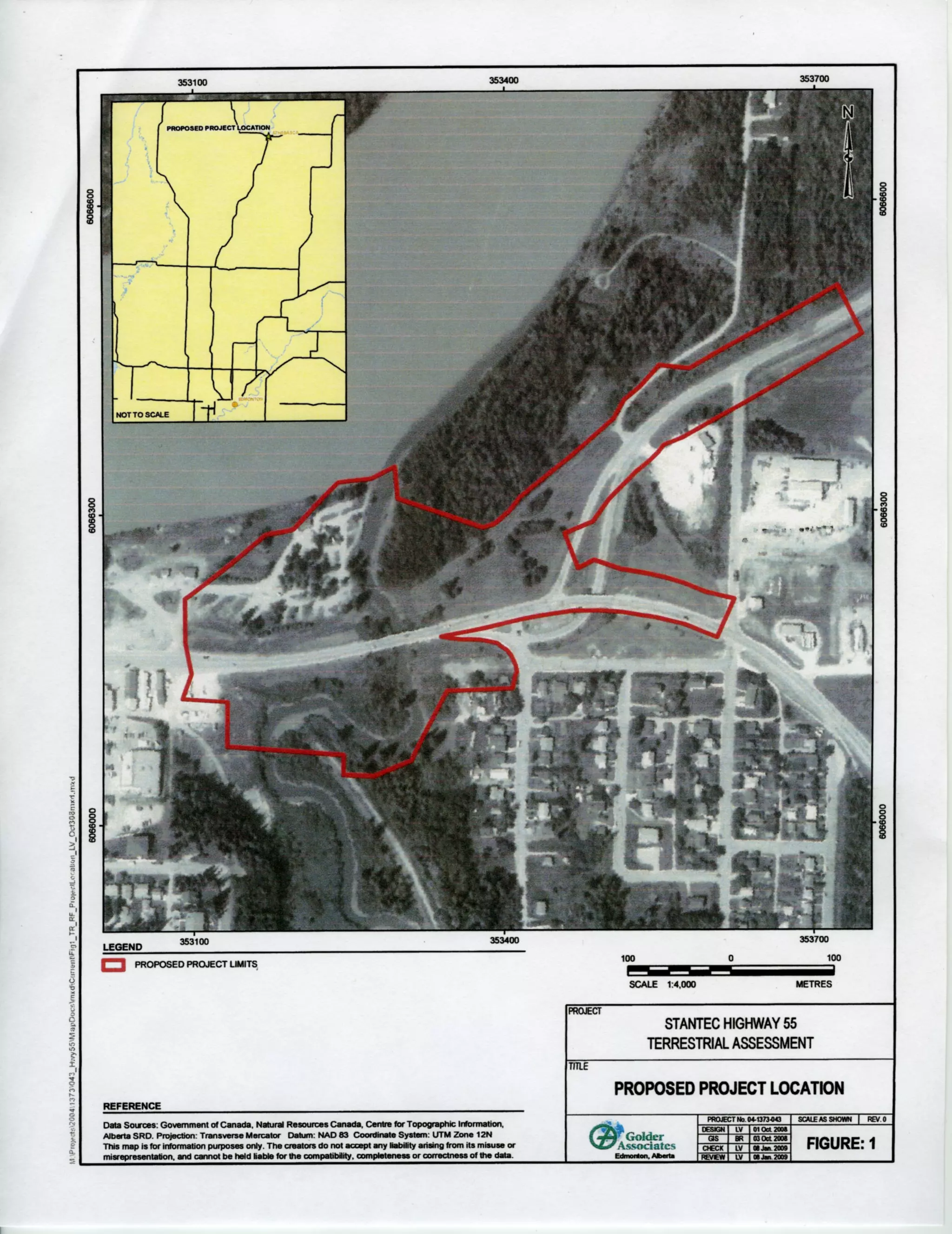 Maps of the Proposed Tawatinaw River Realignment | PDF