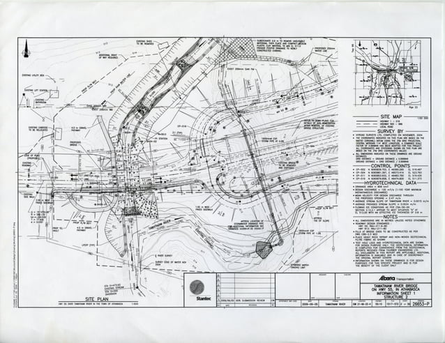 Maps of the Proposed Tawatinaw River Realignment | PDF