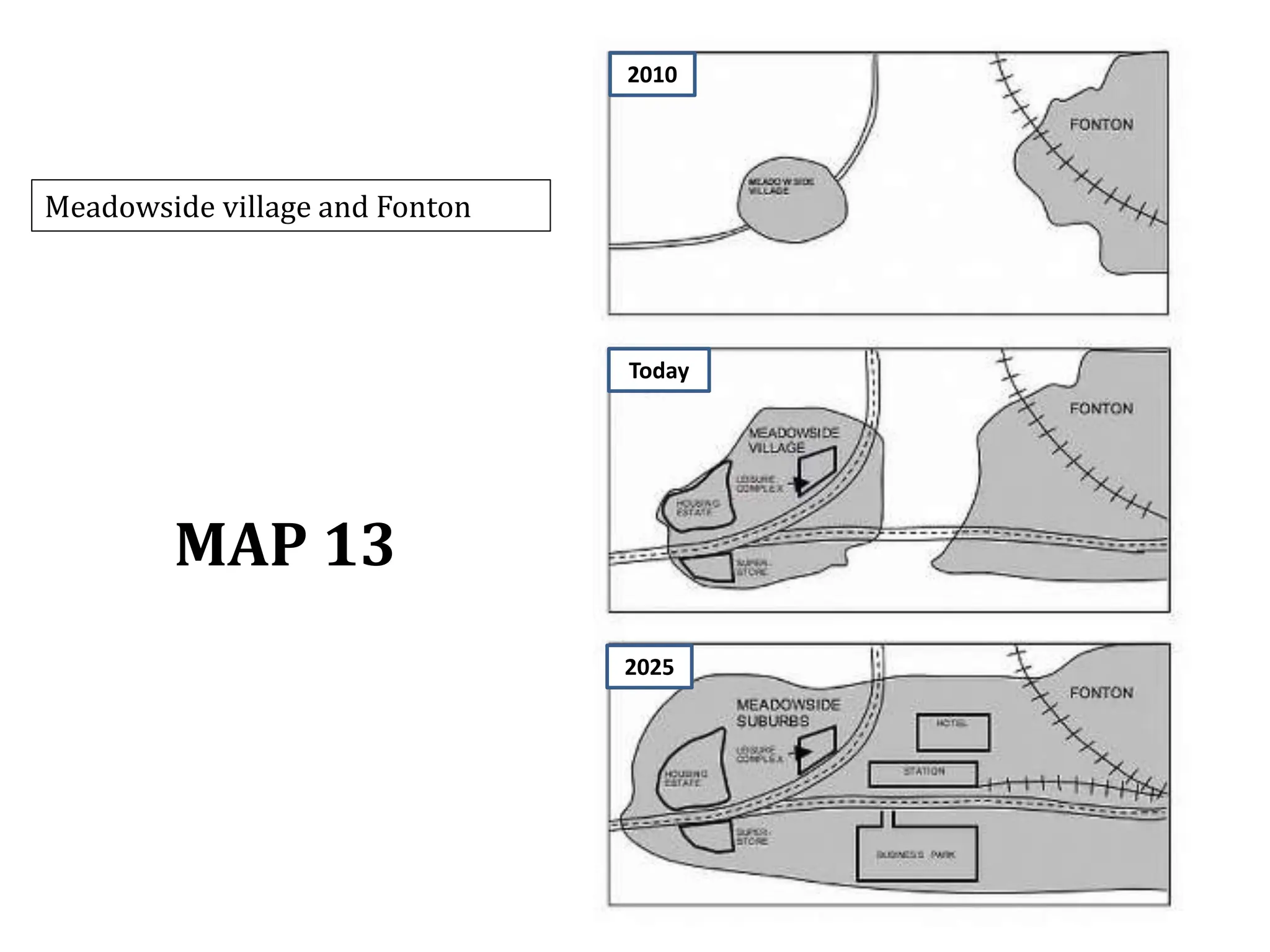 18 map exercise for ielts writing task 1 report | PPTX