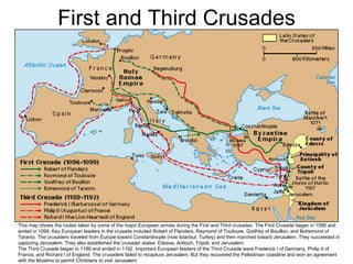 Ancient Medieval Crusade Map