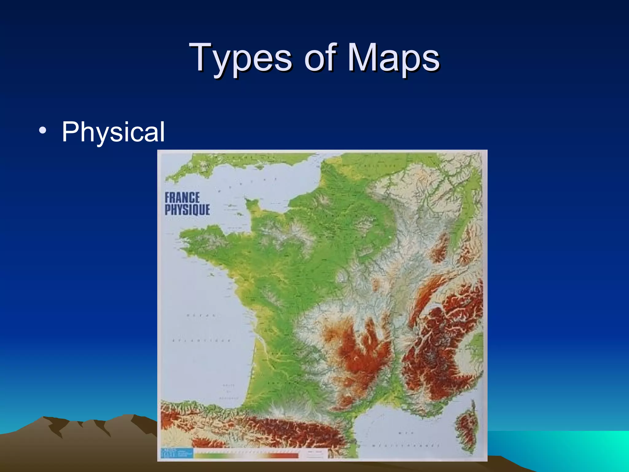 Maps, Landforms, And Climate | PPT