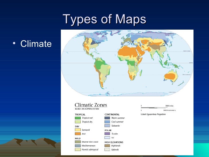 Maps, Landforms, And Climate