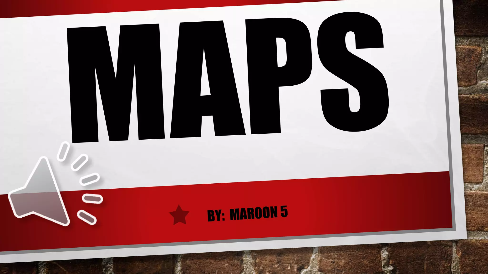 Maps -Marron 5 | PPTX