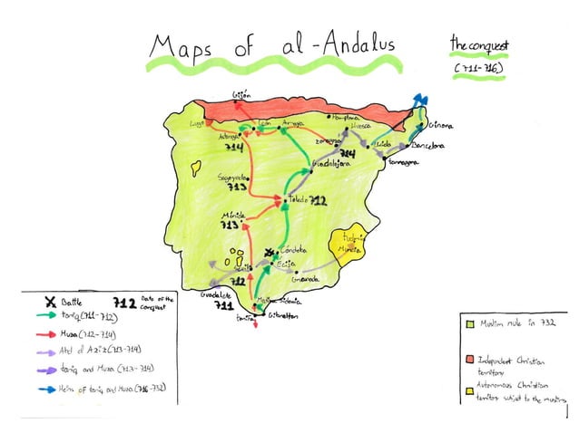 Maps al-Andalus | PPT