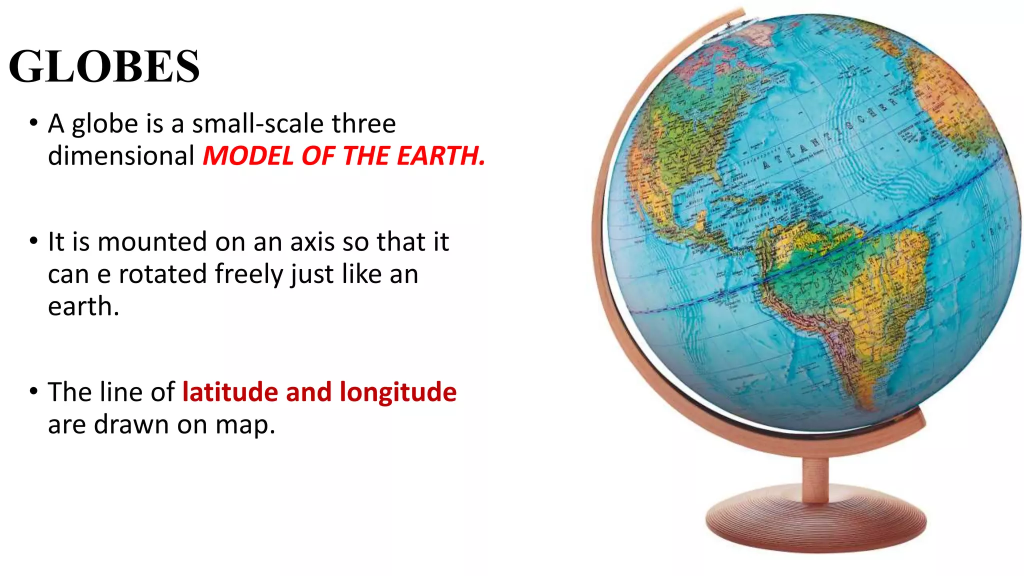 Maps and globes | PPTX