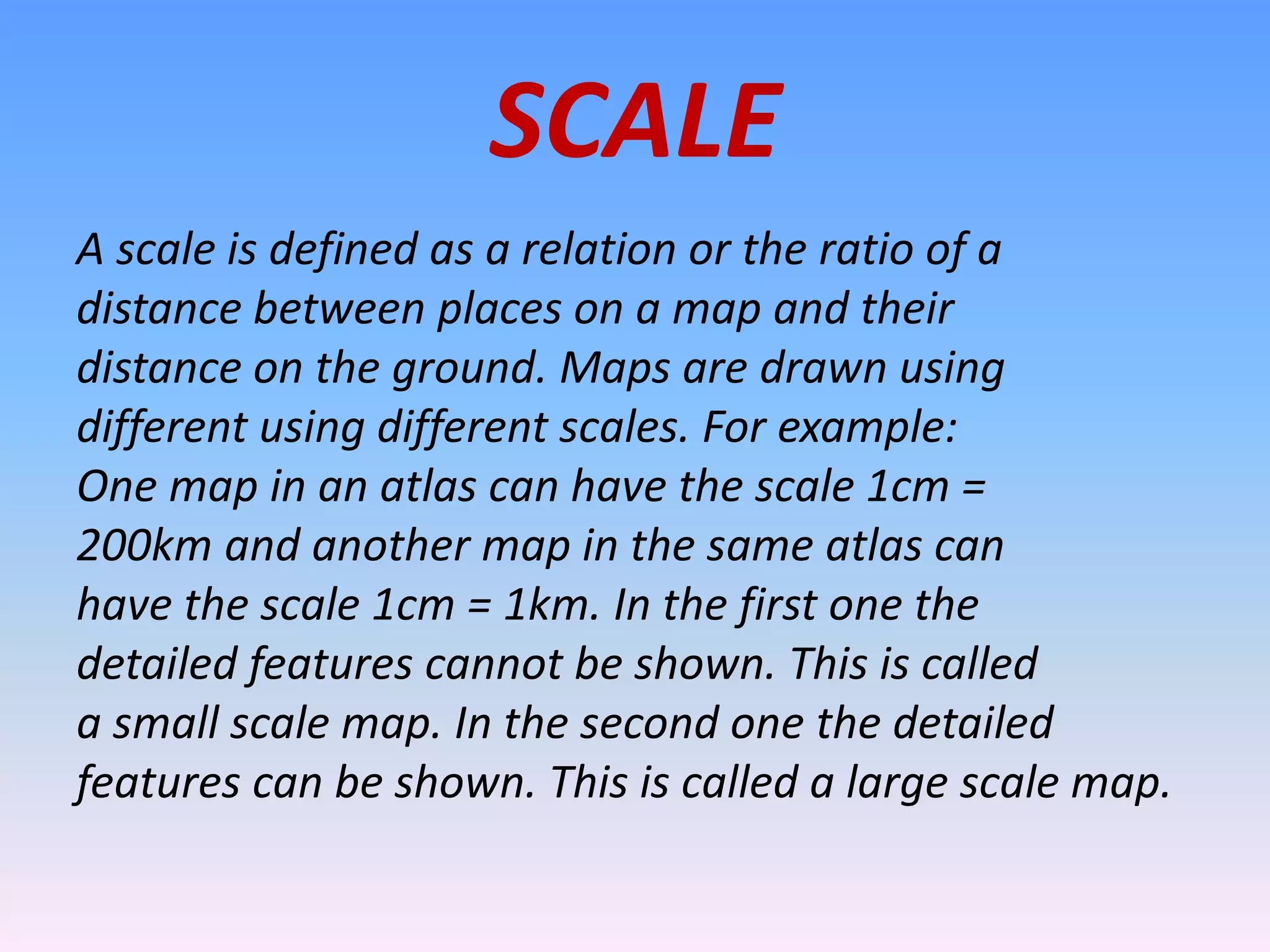 MAPS AND MAP READING - Copy.pptx | Geography | Science