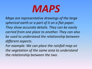 MAPS AND MAP READING - Copy.pptx | Geography | Science