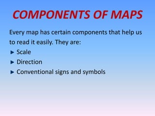 MAPS AND MAP READING - Copy.pptx | Geography | Science