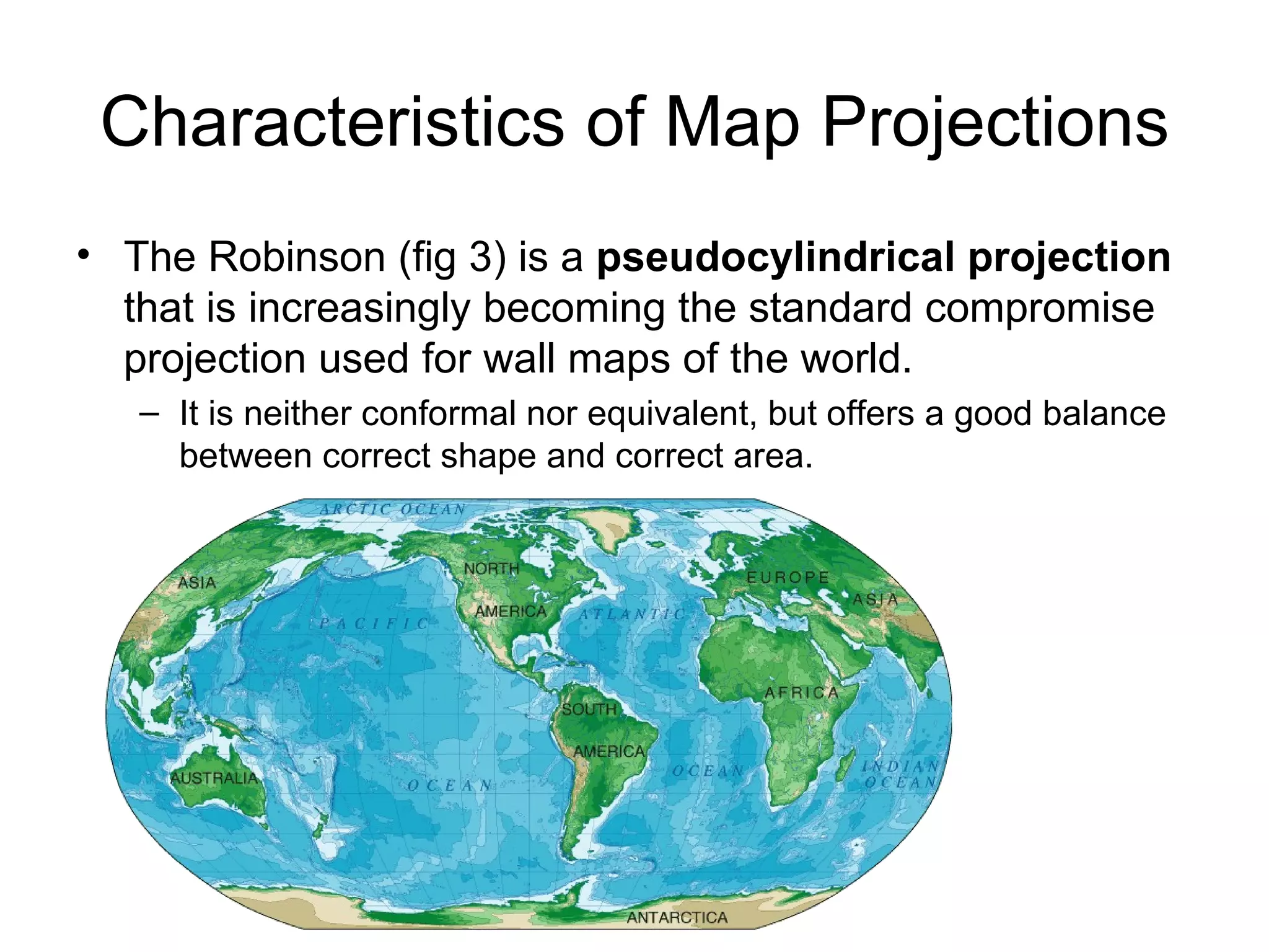 Map scale and projection | PPT