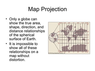 Map scale and projection | PPT