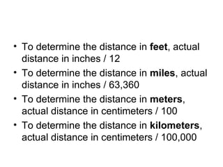 Map scale and projection | PPT