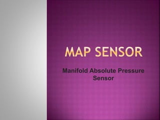 Map sensor | PPTX