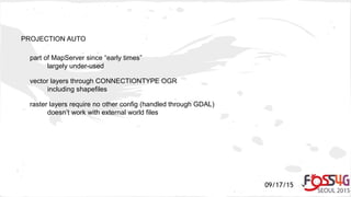 MapServer #ProTips 2015 | PPT